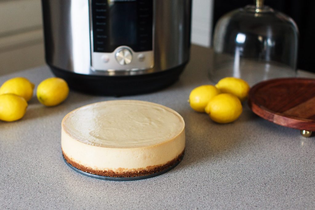 Instant Pot Creamy Lemon Cheesecake Recipe – FOOD is Four Letter Word