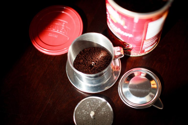 Vietnamese Drip Coffee Recipe (cà phê sữa nóng) – FOOD is Four Letter Word