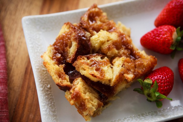 EASY Butterscotch French Toast Casserole Recipe – FOOD is Four Letter Word