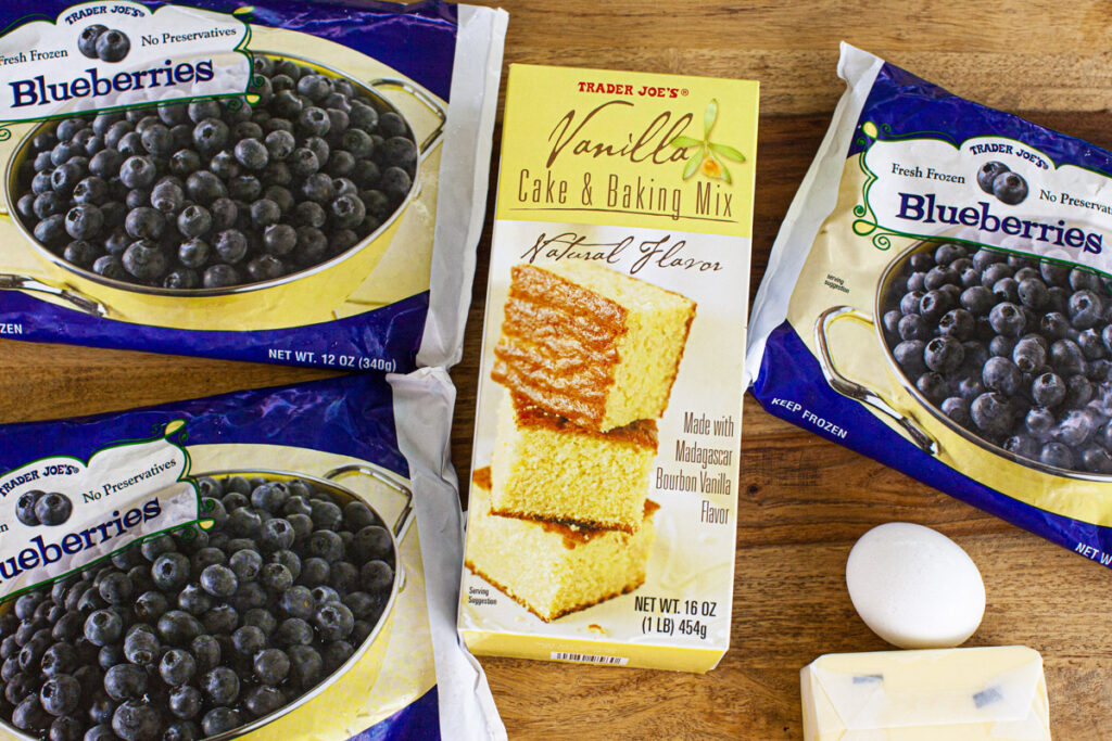 Easy Trader Joe’s Blueberry Cobbler Recipe – FOOD is Four Letter Word