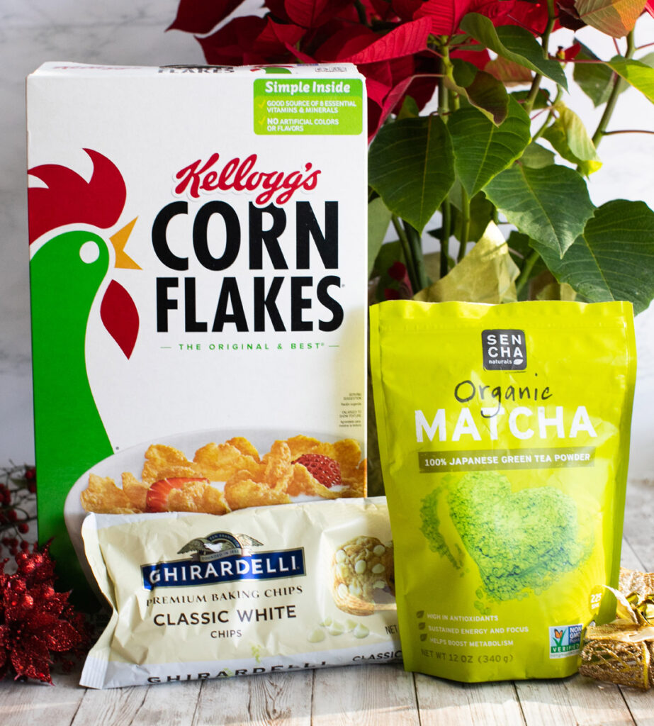 Matcha Chocolate Cornflake Christmas Wreaths Recipe – FOOD is Four ...