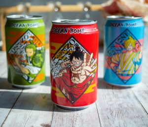 One Piece Strawberry Yogurt Fizzy Drink Recipe for Luffy – FOOD is Four ...